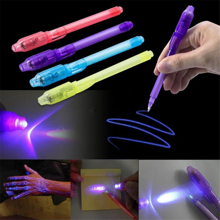 Invisible Ink Pen: UV Light Magic Marker for Secret Message - KleekShop